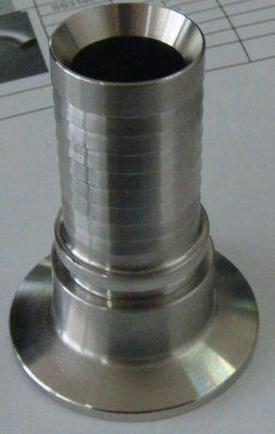 stainless steel sanitary hose adapter