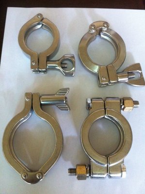 stainless steel double-pin clamp