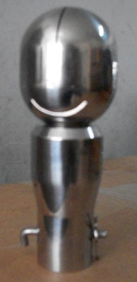 stainless steel sanitary cleaning ball