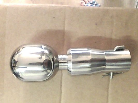 stainless steel sanitary cleaning ball