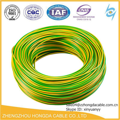 pvc insulated copper stranded vs solid wiring copper AWG electric wire