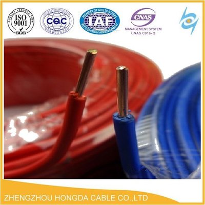 300/500V BV / RV / BVV 1.5mm 2.5mm 4mm 6mm 10mm 16mm electric cable wire made in china for house industrial