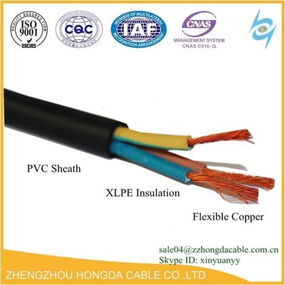 A.C voltage 450/750V General Purpose Rubber Cable