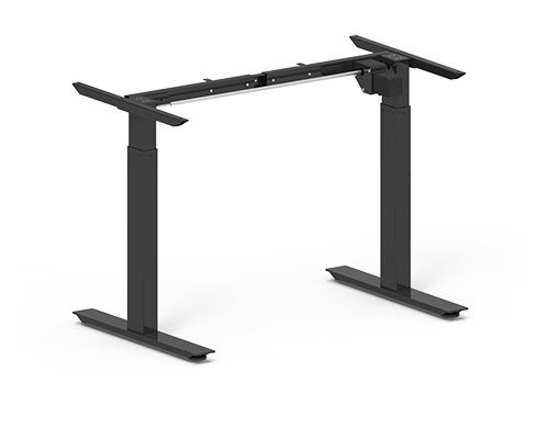 Electric Height Adjustable Single Motor Standing Desk Frame Workstation