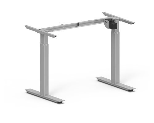 Electric Height Adjustable Single Motor Standing Desk Frame Workstation