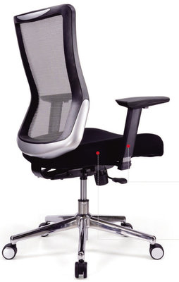 Ergonomic Office Chair Mesh Computer Chairs, High Back Desk Chair with Lumbar Support, Adjustable Armrests & Headrest