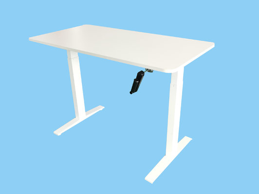 Manual Height Adjustable Standing Sit to Stand Desk Frame
