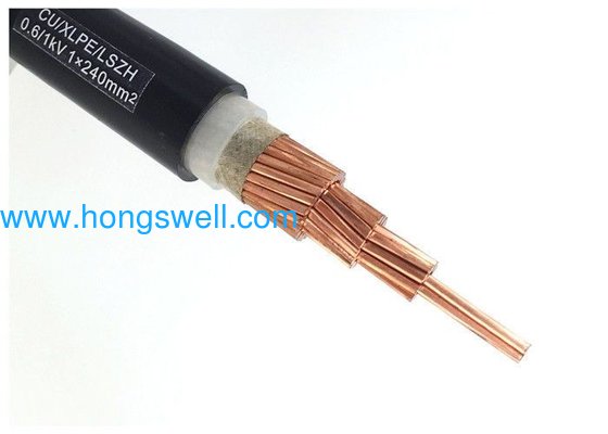 Bare Copper Conductor XLPE Insulated Power Cable 1*25 Sq Mm