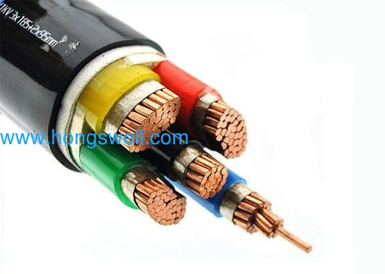 Cu - Conductor 5 Core Heat Resistant Cable , LSZH Power Cables Unarmoured