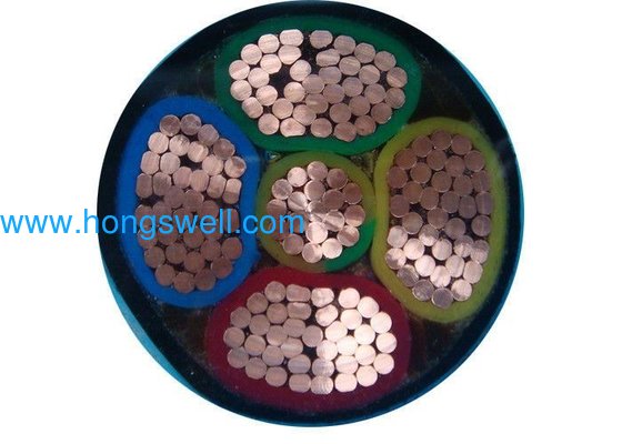 Low Voltage Power Cable Distribution cables 0.6/1 kV PVC Insulation PVC Sheathed 5 Core Unarmoured and armoured