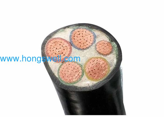 IEC60502-1 PVC Cable 5 Core (Unarmored) Cu-conductor PVC Insulated and sheathed