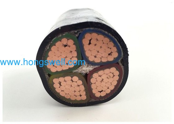 4 Core PVC Insulated Power Cable Fire Resistant Electrical Cable
