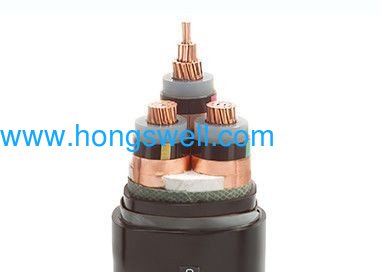Armored 3 Core Medium Voltage Power Cables For Electrical Power Distribution