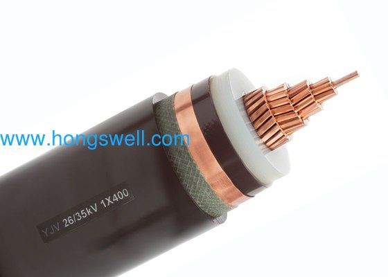 Copper Tape Shielded Medium Voltage Power Cables 26/ 35 KV Eco Friendly