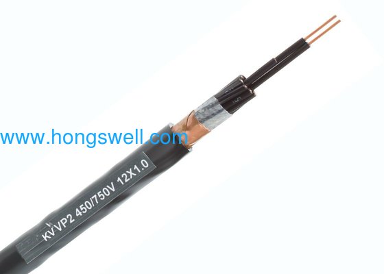 Copper Tape Screened PVC Control Cable | 450/ 750 V Cu Conductor PVC Insulated and Sheathed