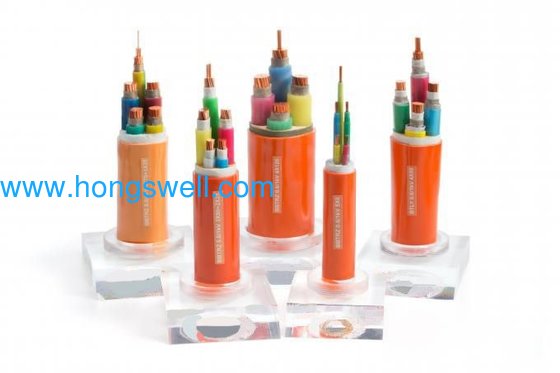 Professional Fire Resistant Armoured Cable Halogen Free Thermoplastic Polyolefin Sheath