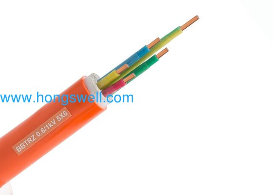 Multi Cores Flame Retardant Cable , Fire Protection Cable Great Mechanical Strength