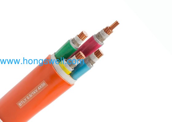 5 Core Flame Retardant And Fire Resistant Cables IEC60502 Standard