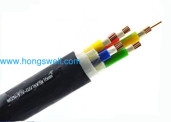 0.6/1kV 3+1 Core Low Smoke Zero Halogen Cable Fire Resistant Mica Tape Insulation