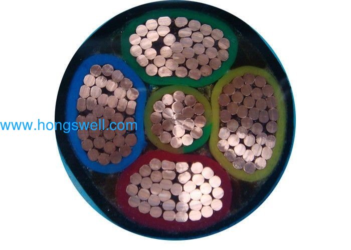 Low Voltage Power Cable Distribution cables 0.6/1 kV PVC Insulation PVC Sheathed 5 Core Unarmoured and armoured