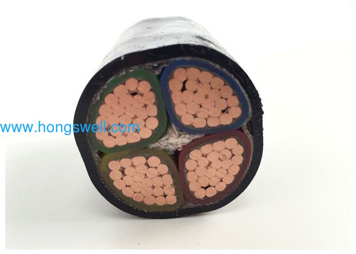 4 Core PVC Insulated Power Cable Fire Resistant Electrical Cable