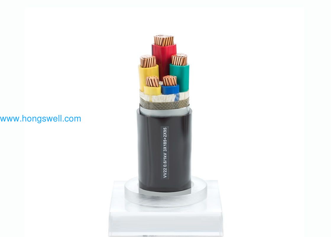 IEC 60502-1 0.6/1 kV PVC Insulated Power Cable Copper conductor class 2 PVC Insulated and sheathed From 1 to 5 core
