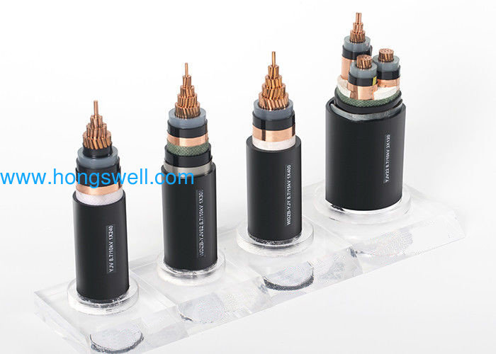 XLPE Insulated MV Power Cable , Single Core Shielded Cable 3.6/ 6 KV To 26/ 35 KV
