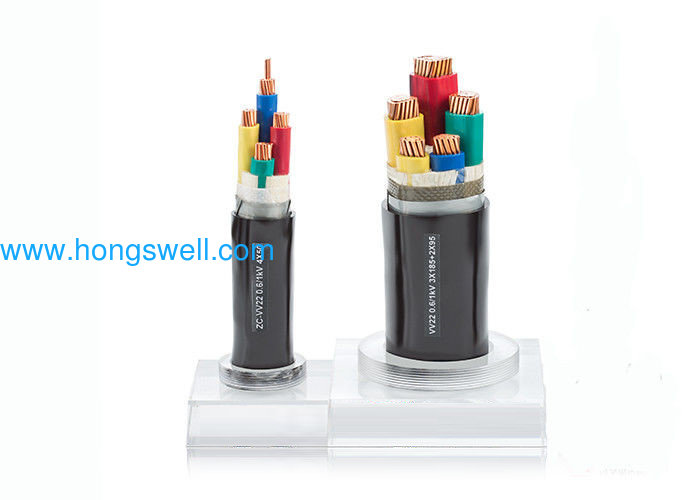 0.6/1 kV LV Power cable Cu-conductor PVC insulated and sheathed