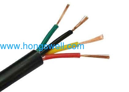 Domestic Appliances Use Copper Building Wire Four Cores H05VV F Cable