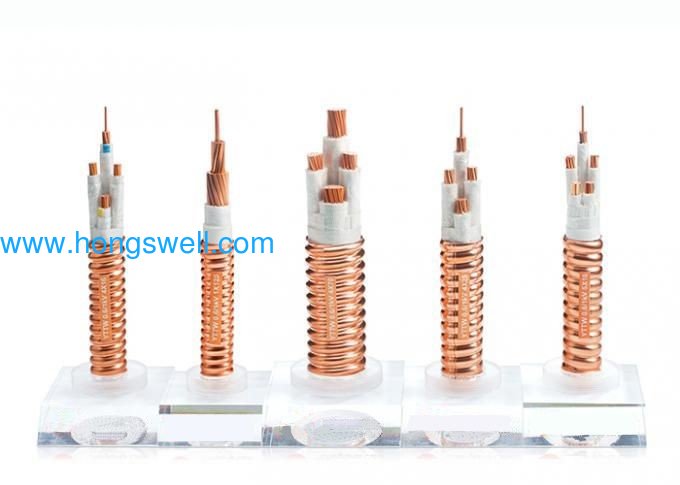 0.6/1 KV Fire Resistant Electrical Wire , Fire Rated Cable For Fire Alarm System