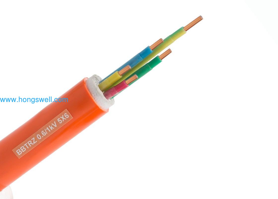 Multi Cores Flame Retardant Cable , Fire Protection Cable Great Mechanical Strength