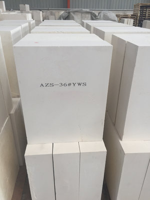 AZS--33/36/41 Fused cast zirconia-corundum refractory bricks