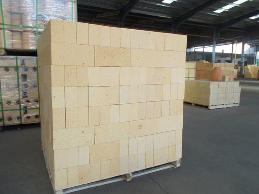 Low Creep Ratio High Aluminum Bricks High Alumina Thin Fire Clay Brick For Induction Boiler