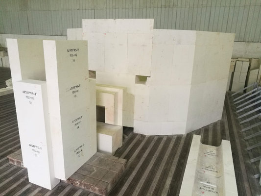 Refractory AZS blocks/Zirconium corundum brick for glass furnace with high quanlity made in China