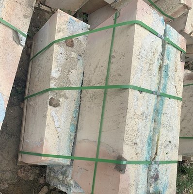 Used Recycling AZS block Fused cast zirconia corundum refractory blocks