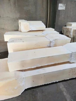 Second Hand Recycling Azs--33/36/41 Fused Cast Zirconia Corundum Refractory Blocks