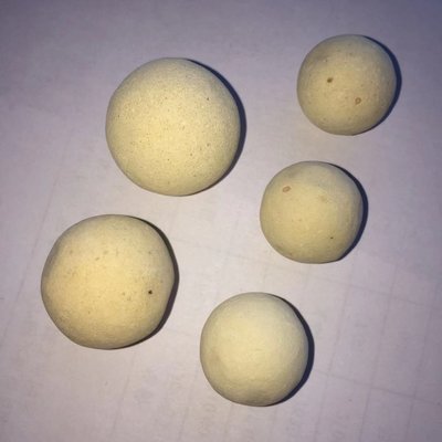 Fire-Resistant High Alumina Refractory Balls Thermal Storage Balls For Hot Blast Stove Regenerator