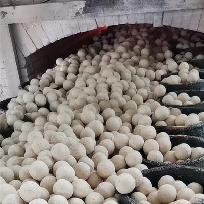 Thermal Insulation Balls High Alumina Refractory Balls For Hot Blast Stove Regenerator
