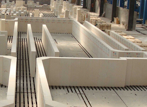 High Density AZS Series Zirconia Corundum Refractory Brick For Glass Furnace
