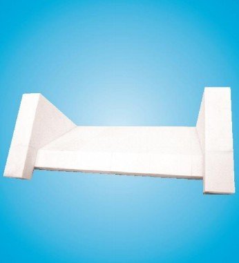 Glass Furnace Use Electrocast AZS Blocks Zirconia Corundum Brick With High Performance