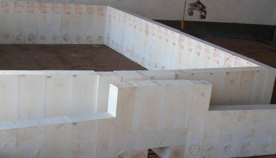 Electric Cast AZS Bricks Fused Cast Zirconia Corundum Bricks For Industry Furnace