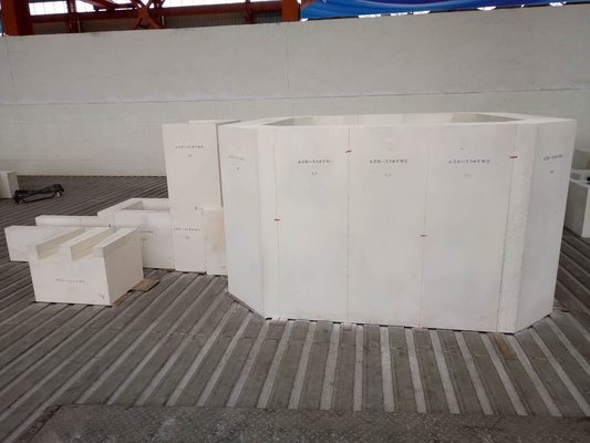 Electrocast AZS Blocks Zirconia Corundum Brick With High quality