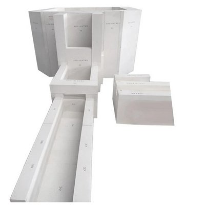 High Quality Glass Furnace Use Electrocast AZS Blocks Zirconia Corundum Brick With High Quality