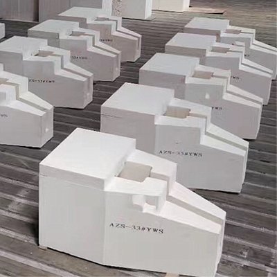High Quality Glass Furnace Use Electrocast AZS Blocks Zirconia Corundum Brick With High Quality