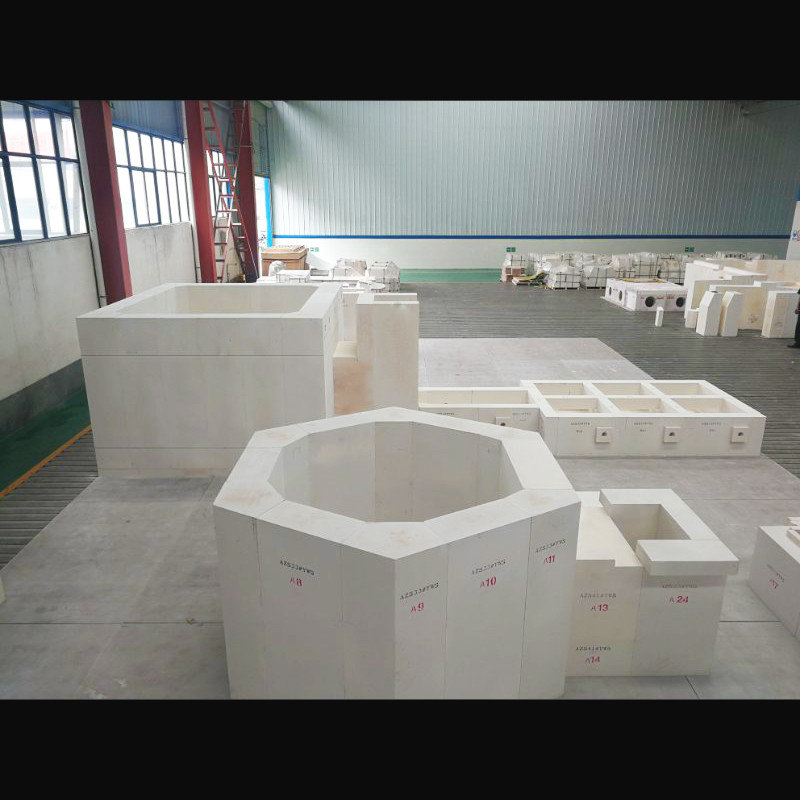 Refractory AZS blocks for glass furnace with high quanlity made in China