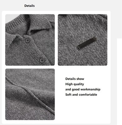 Solid Pattern Top and Skirt set Ladies Sweater with soft warm and Hand Wash Care Instructions