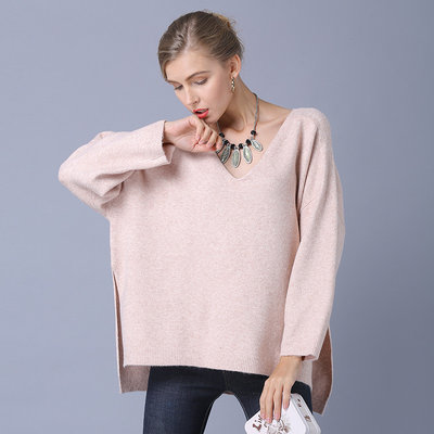 Women s Long Sleeve Side slit Top free size with Hand Wash Care Instructions for Spring autumn
