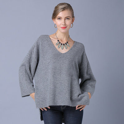 Women s Long Sleeve Side slit Top free size with Hand Wash Care Instructions for Spring autumn