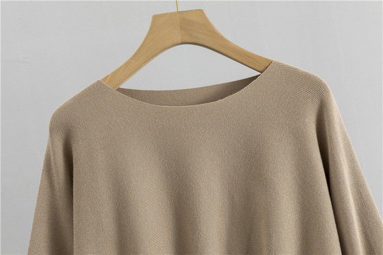 Stylish and Durable Women s Pullover in Polyester Perfect for Any Occasion Lantern long sleeved hip wrap skirt sets