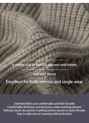Stylish Men s Pullover Sweaters with Ribbed Hem Style from for Benefit Loose wired round neck sweater knit top